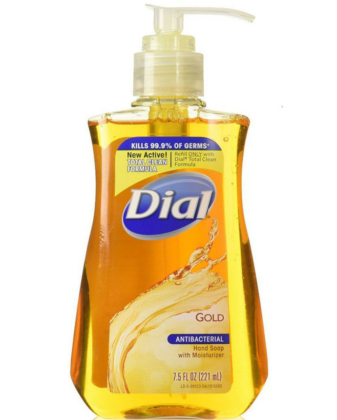 Dial Hand Wash Antibacterial Liquid Gold