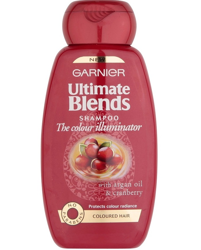 Garnier Shampoo Ultimate Blend Organ Oil & Cranberry