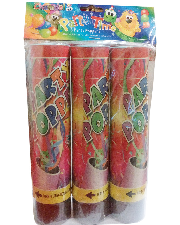 Chamdol Christmas Party Poppers