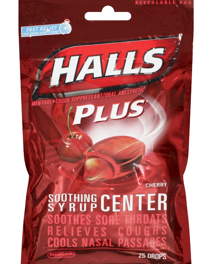 Halls Cherry Cough Drops