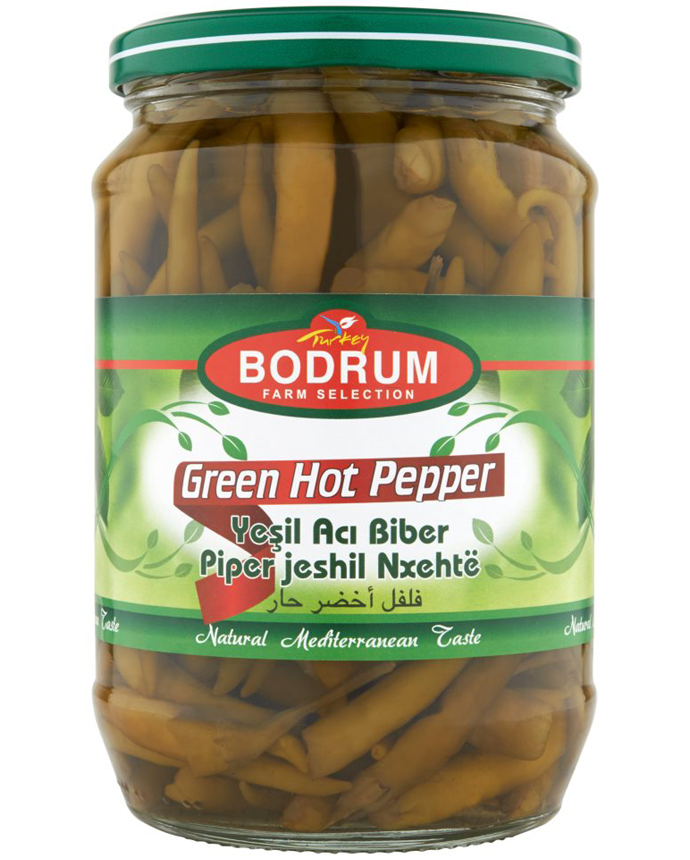 Bodrum Whole Green Hot Pepper