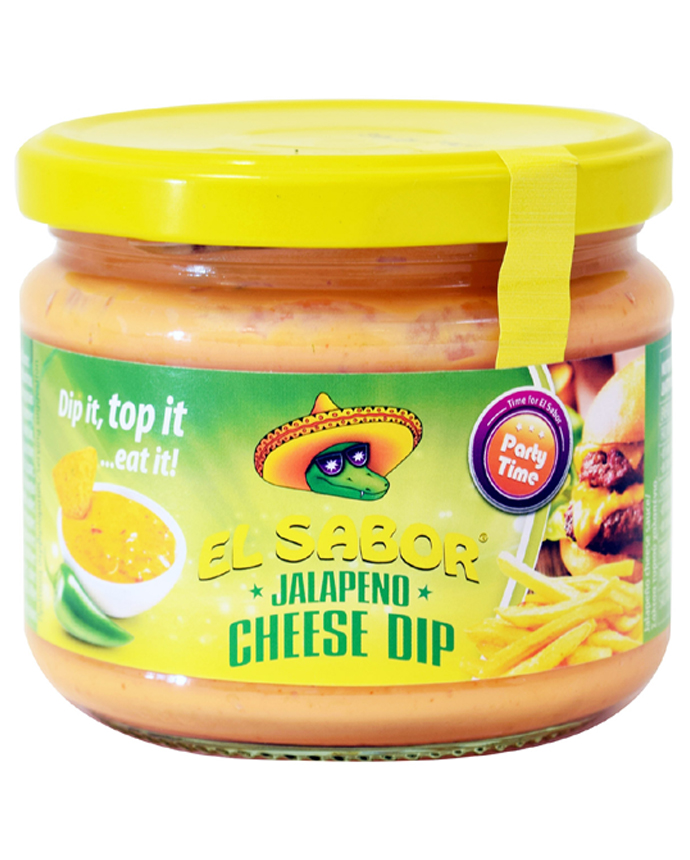 El Sabor Salsa Dips Jalapeno Cheese 300g