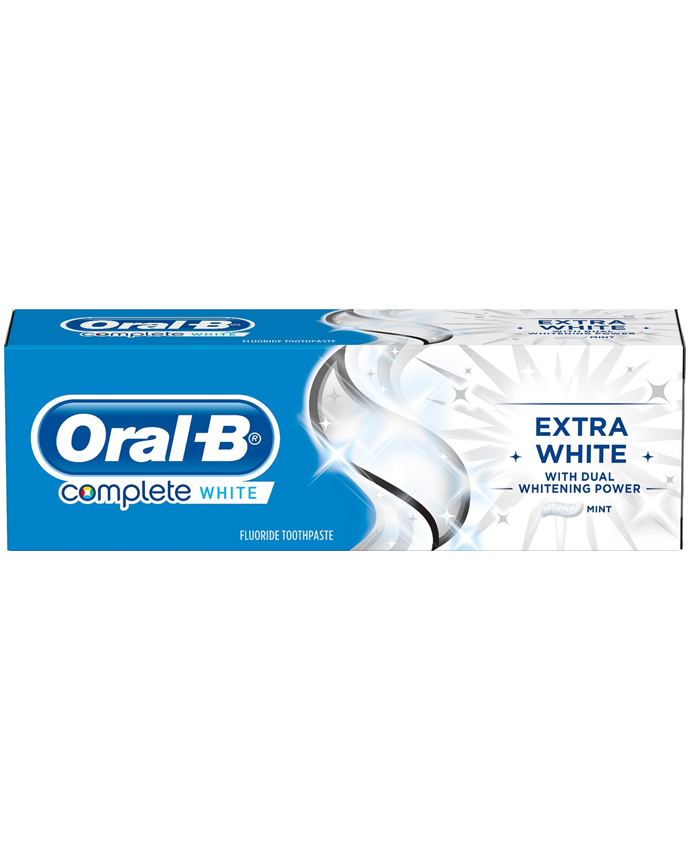 Oral-B Toothpaste Complete Extra White 75ml