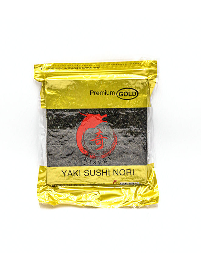 Otosan Yaki Sushi Nori Sheet Gold 10Pcs 25g