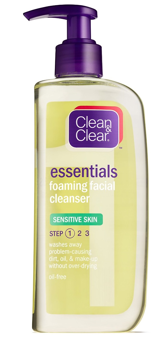 Clean & Clear Cleanser Sensitive Skin Foaming Facial