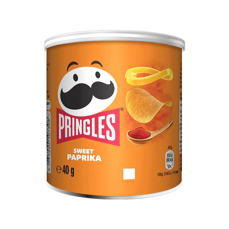 Pringles Potato chips paprika 40g