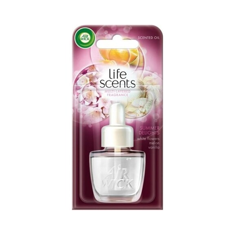AIRWICK PLUG IN ELECTRICAL REFILL SUMMER DELIGHTS 19ML