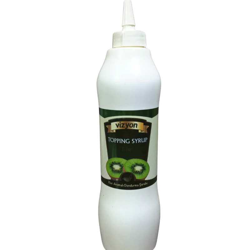 Vizyon Topping Syrup Kiwi 1kg