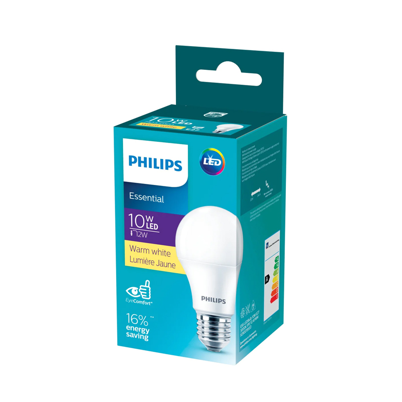 Philips Led Bulb Essential Led 10W Warm White