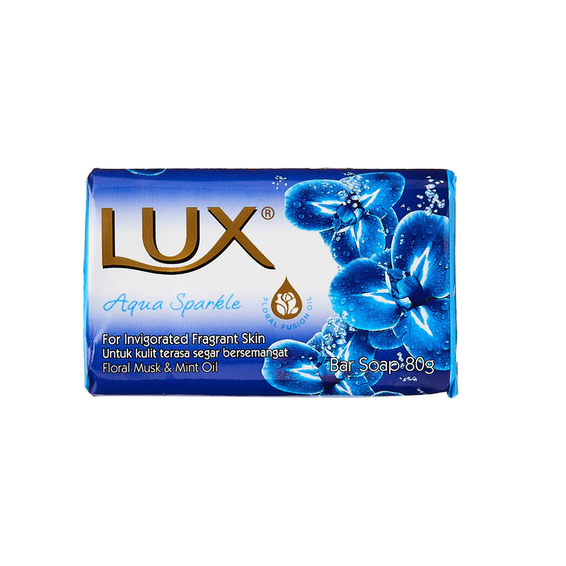 Lux Aqua Sparkle Bar Soap 80g