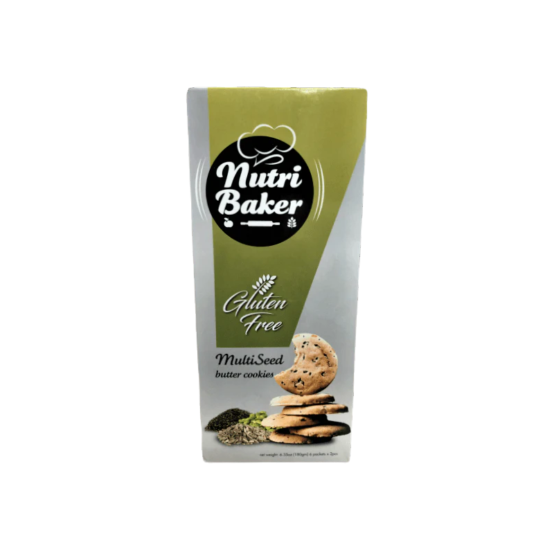 Nutri baker Gluten free cookies multi seed