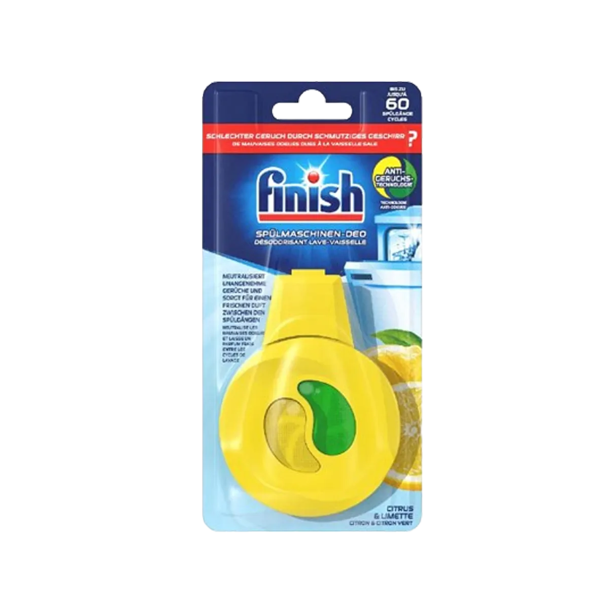Finish Dishwasher Deo Lemon 4ml