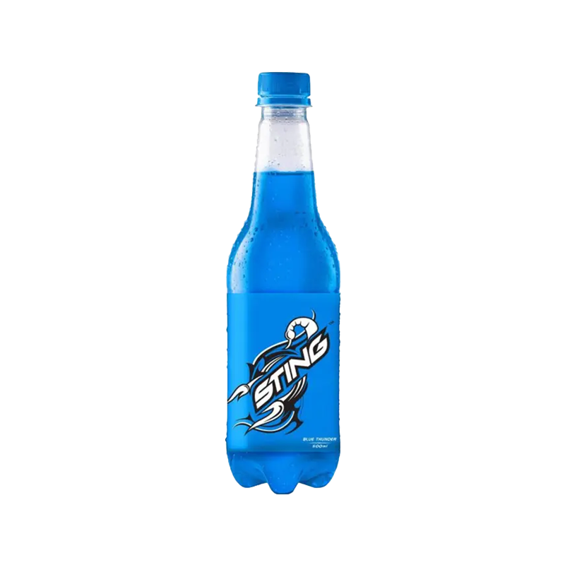 Local Cold Drink Sting Blue Berry 500ml